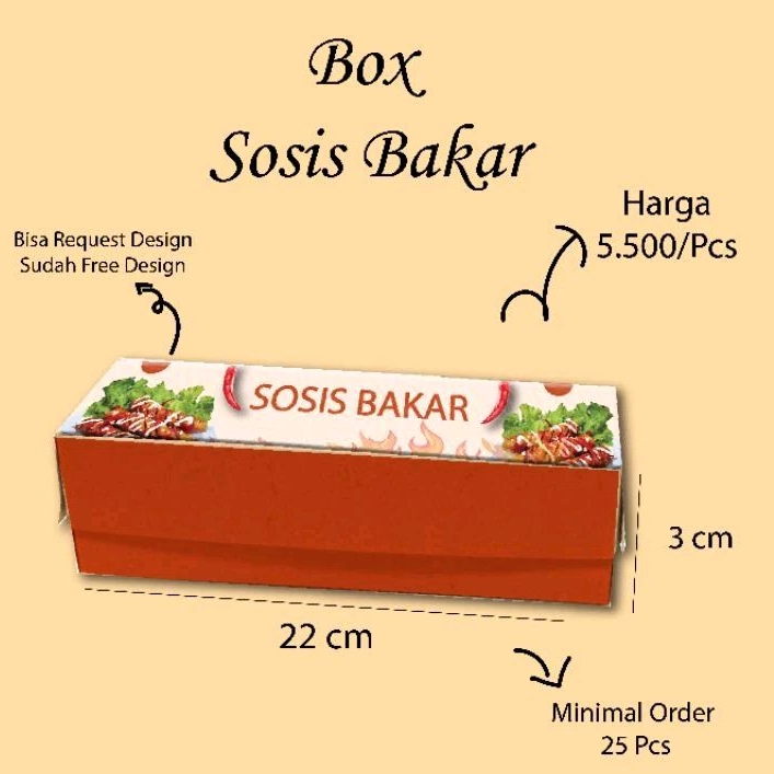 Jual BOX SOSIS BAKAR | Shopee Indonesia