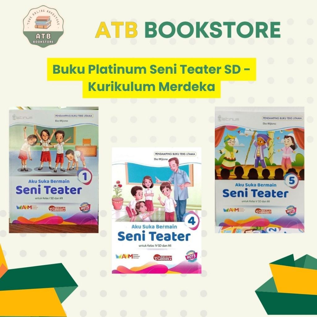 Jual Buku Seni Teater Kelas 1, 2, 3, 4, 5, 6 SD/MI Kurikulum Merdeka - PLATINUM | Shopee Indonesia
