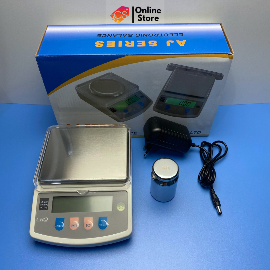 Jual Timbangan Digital CHQ 1kg AJ SERIES (0,01) | Shopee Indonesia