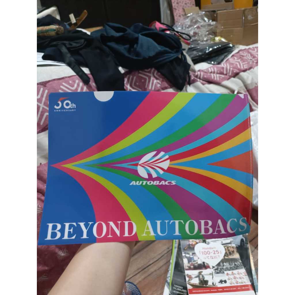 Jual Beyond Autobacs 50th Anniversary Clear A4 File Folder Map TAS 2024 ...