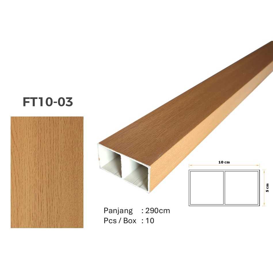 Jual Partisi Hollow PVC 2,9METER Kisi-Kisi Sekat Ruangan Indoor Motif ...