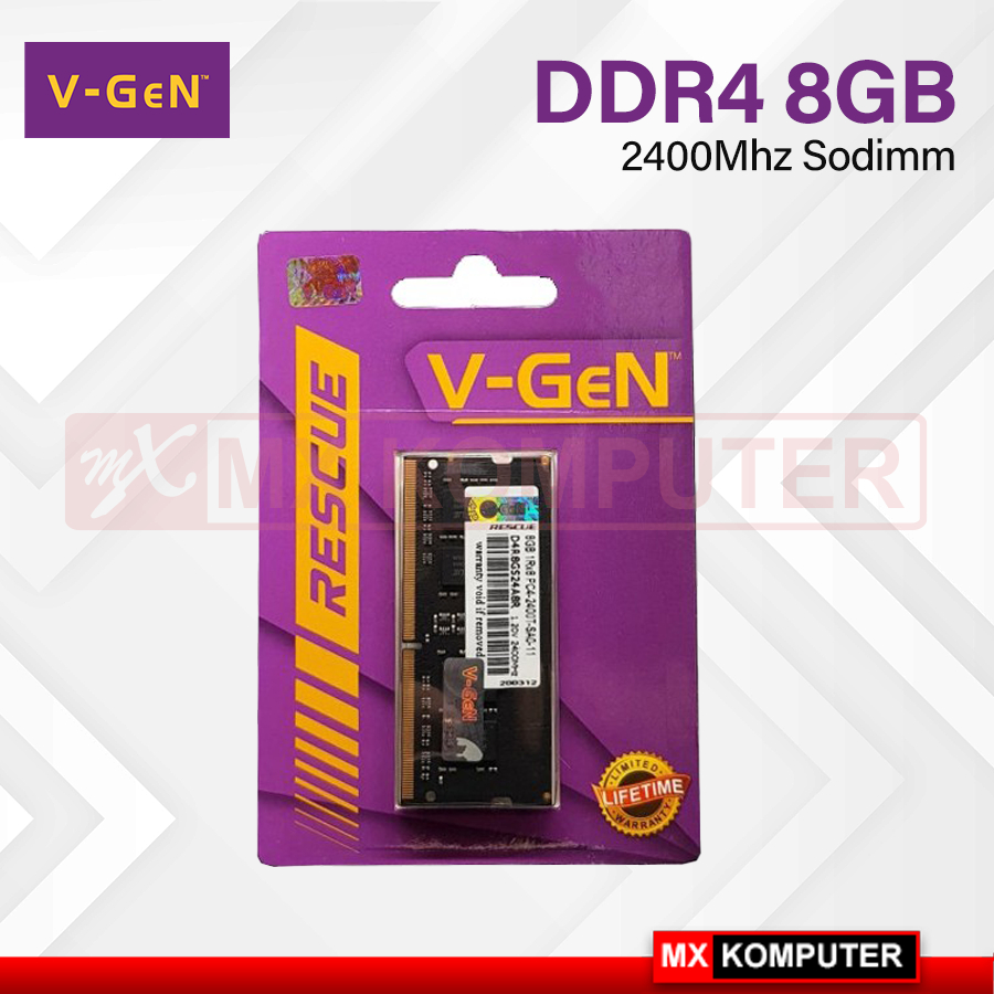 Jual RAM VGEN DDR4 8GB 2400 mhz Sodimm Rescue 8GB PC19200 Memory Laptop ...
