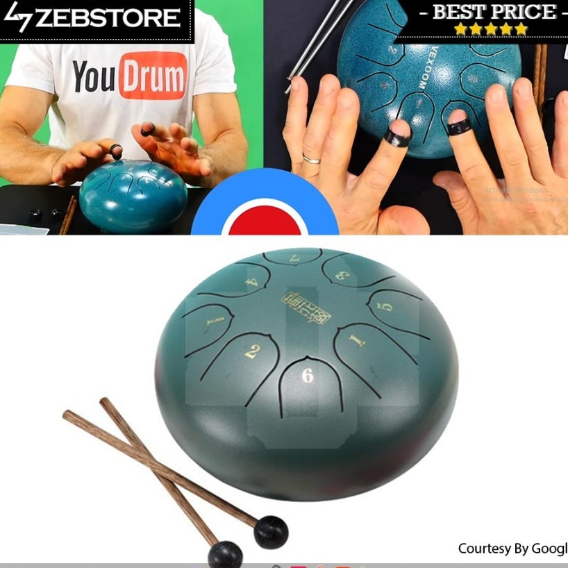 Jual Drum Perkusi Tongue Mini Hang Handpan Steel 8 Tune 6 Inch | Shopee ...