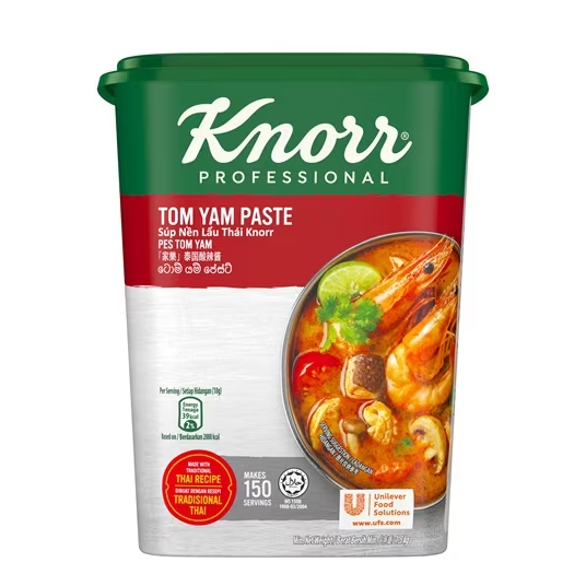 Jual knorr tom yam paste uk 1.5kg | Shopee Indonesia