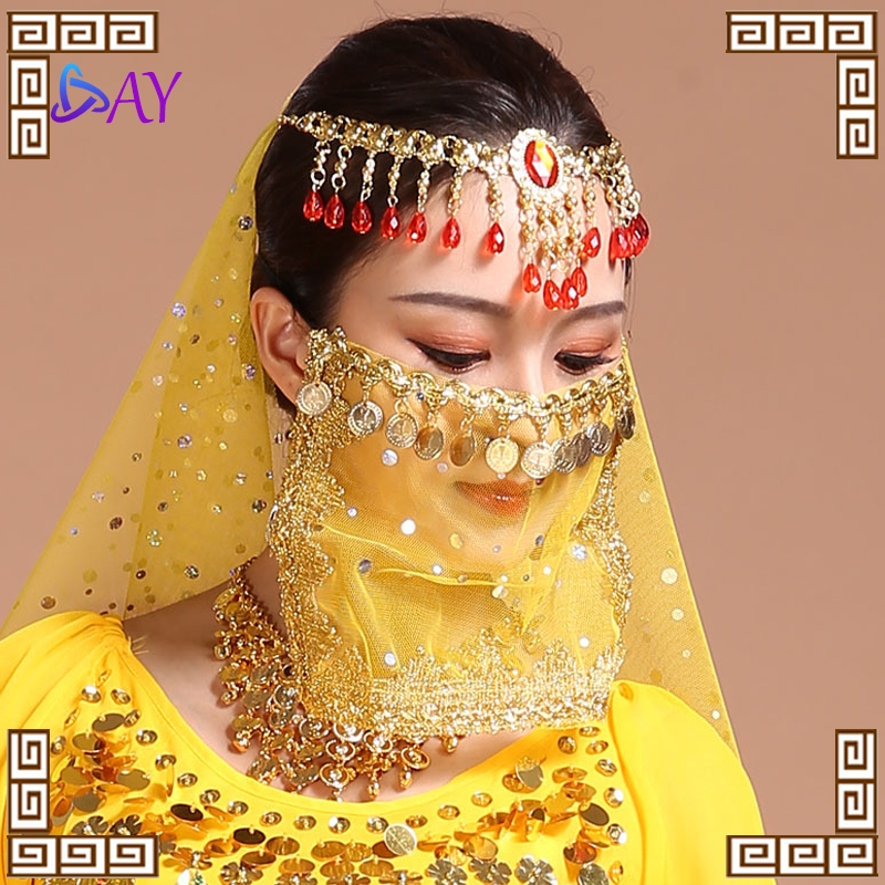 Jual Cadar Wajah Syal Muka Selendang Kerudung Penutup Wajah Tari Perut ...