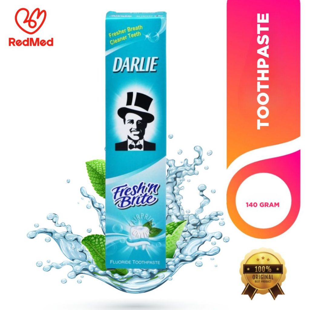 Jual DARLIE TOOTHPASTE FRESH N BRITE 140GR | Shopee Indonesia