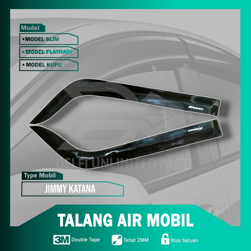 Jual Talang Air Mobil Satuan Suzuki Jimmy Katana Model Slim | Shopee ...