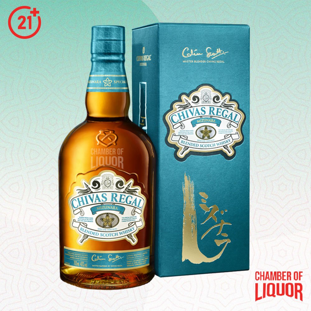 Jual Chivas Regal Mizunara Cask Blended Whisky 700ml | Shopee Indonesia