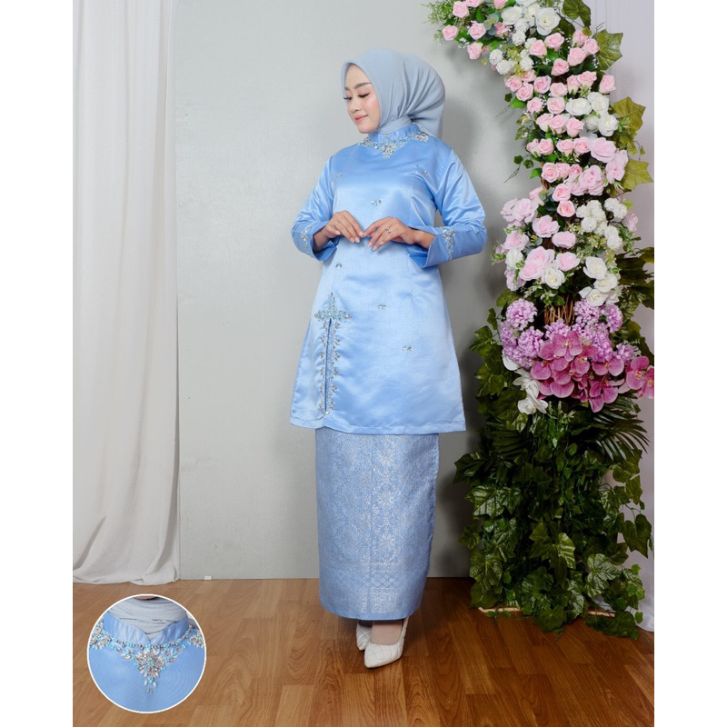 Jual Set Kebaya Tunik Rosalie Baju Kurung Wisuda Terbaru-Set Baju ...