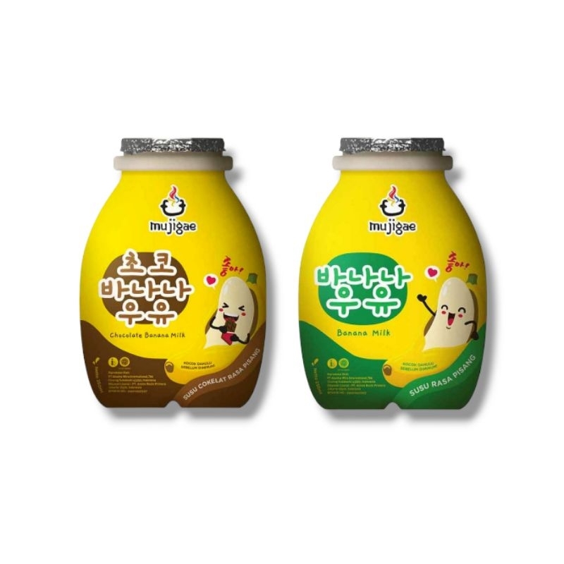 Jual Mujigae Banana Milk Original / Chocolate 250 mL HALAL MUI | Shopee ...
