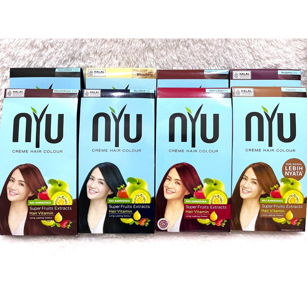 Jual NYU Creme Hair Colour Semir Rambut | Shopee Indonesia