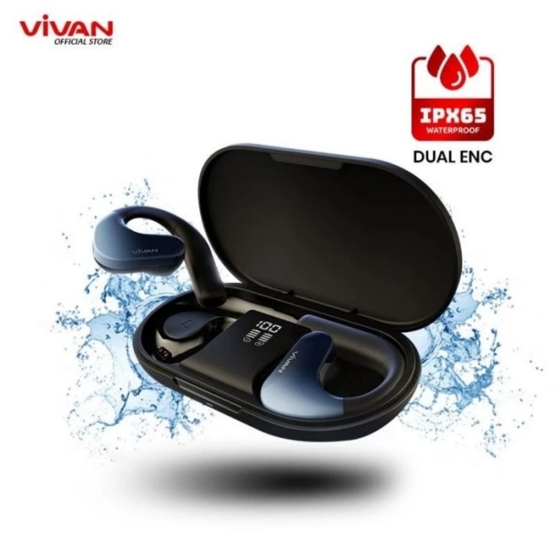 Jual VIVAN HEADSET TWS SPORT X BLUETOOTH 5.0 WATERPROOF IPX5 GARANSI ...