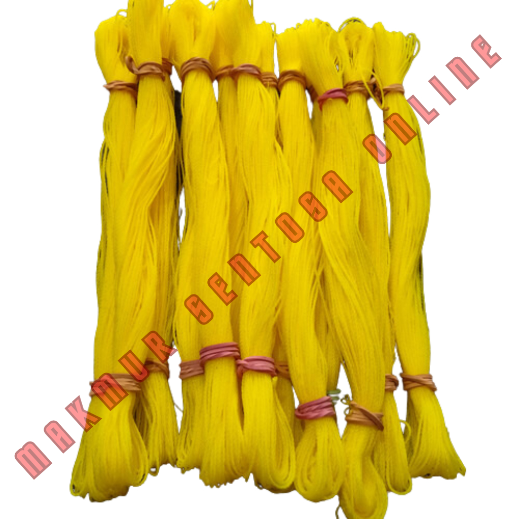 Jual Tali tukang / benang tukang / tali tampar kuning kecil 1mm 1 mm ...
