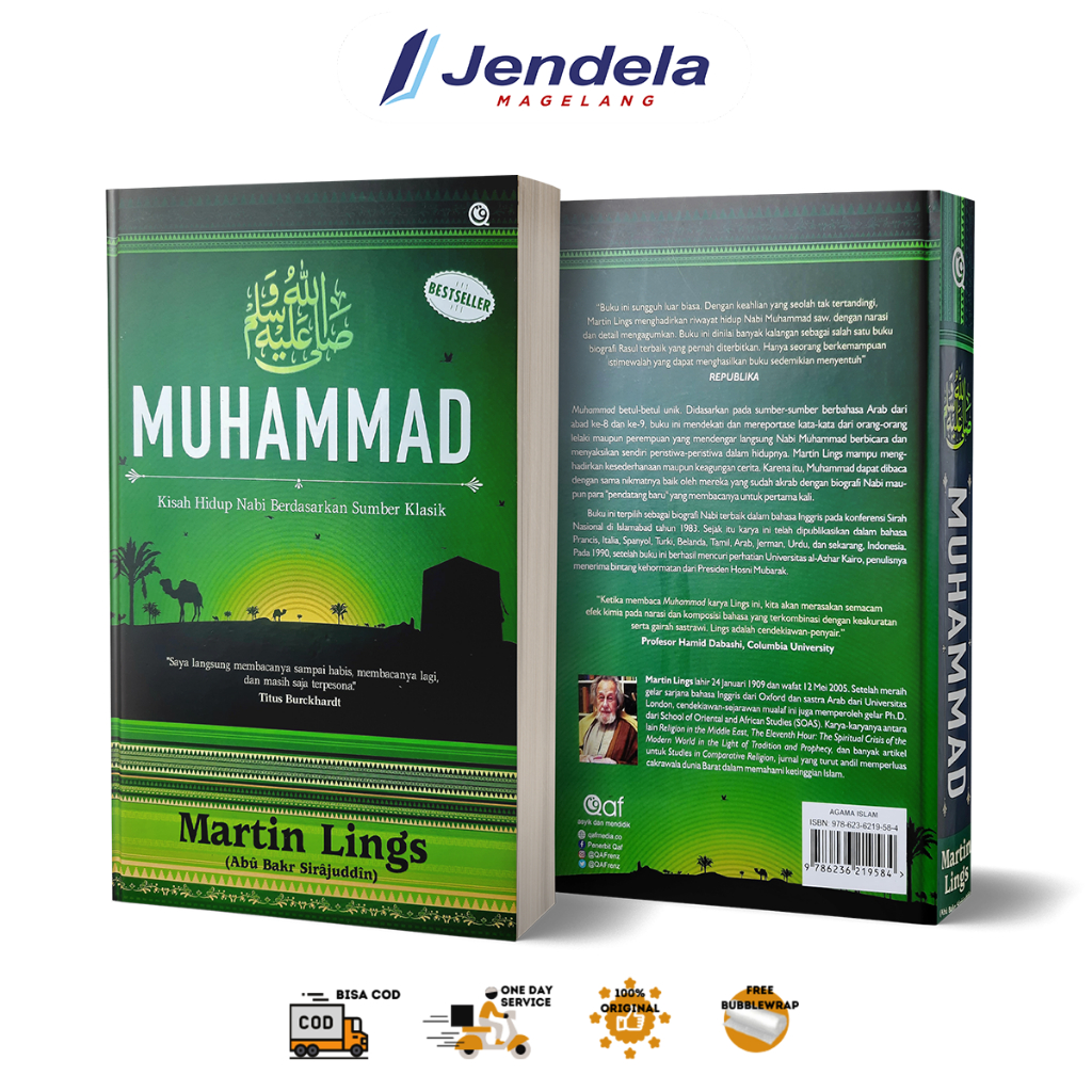 Jual Buku Muhammad Kisah Hidup Nabi Berdasarkan Sumber Klasik By Martin ...