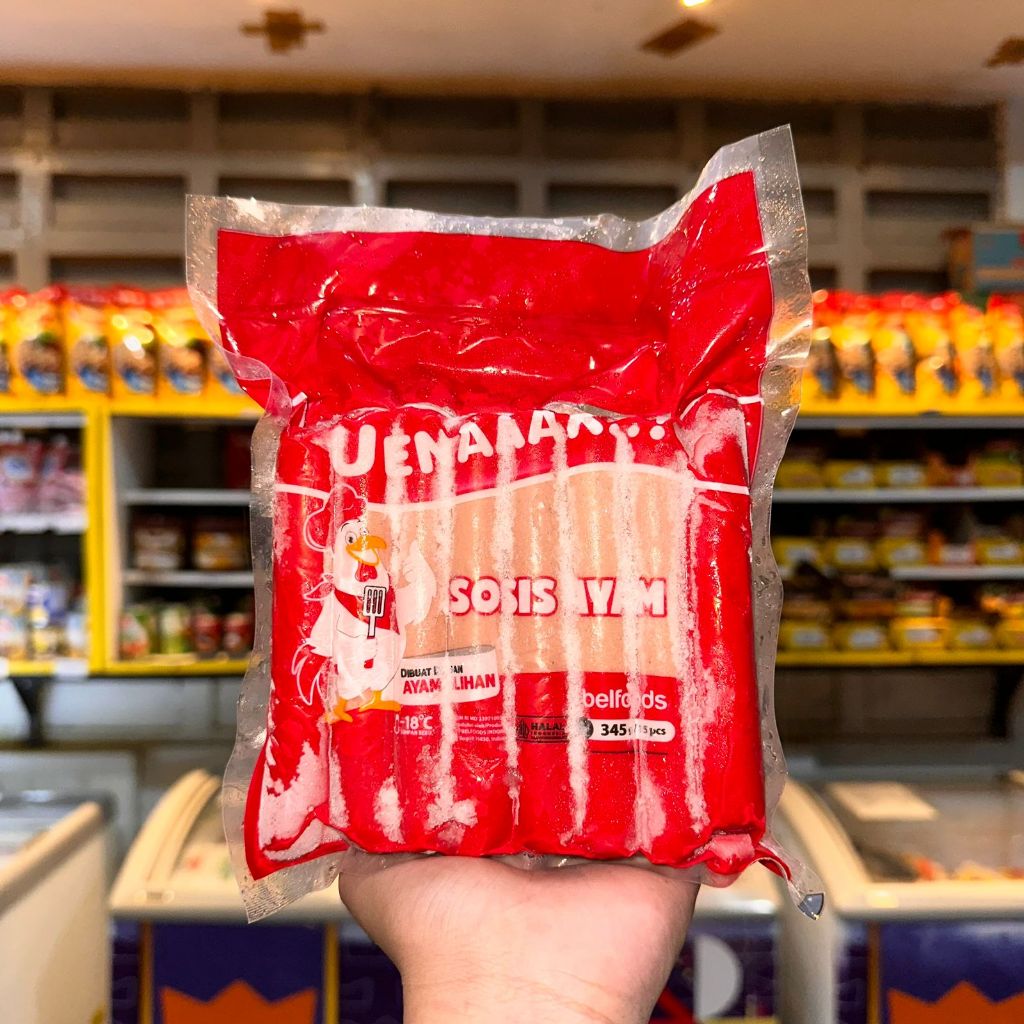 Jual Belfoods uenak sosis ayam 375g | Shopee Indonesia