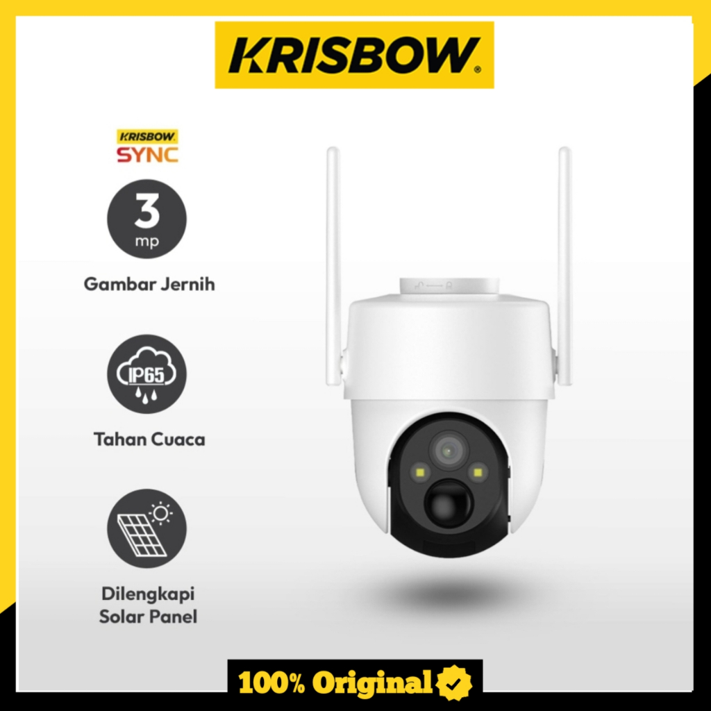 Jual Krisbow Sync Ip Camera Wifi Battery Ptz Speed 3mp 24q | Shopee ...