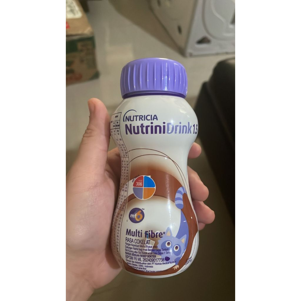 Jual Nutricia Nutrini Drink Multi Fibre Rasa Cokelat | Shopee Indonesia