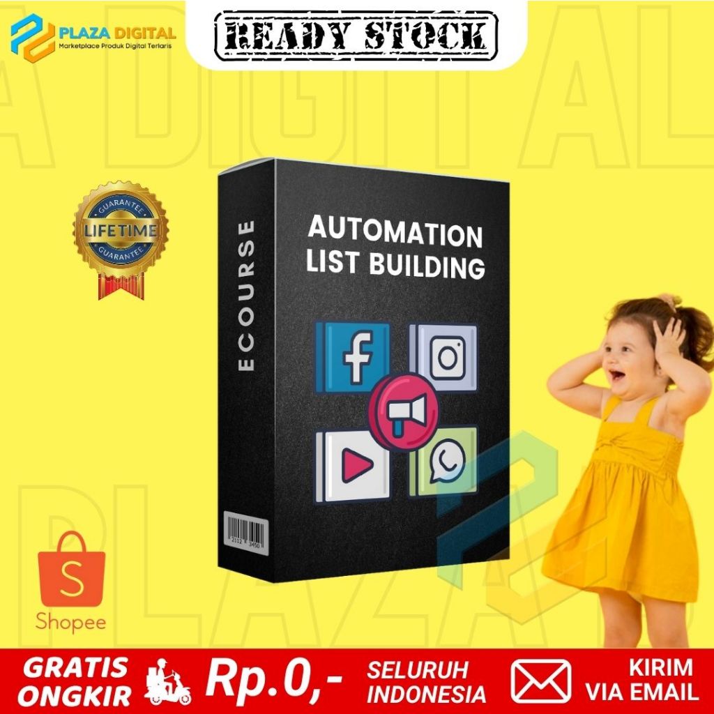 Jual List Building Hack - Video Tutorial Belajar Cara Bangun Daftar Prospek Secara Online Untuk ...