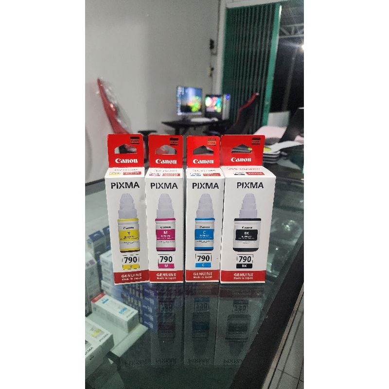 Jual Tinta Ink Canon GI 790 G1010 G2010 G3010 Original Dealer Resmi ...