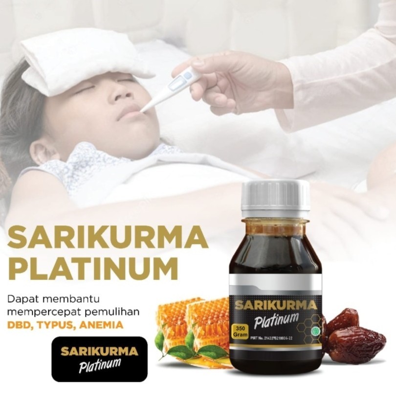 Jual Sari Kurma Platinum Obat Herbal DBD Demam Berdarah Trombosit Tipes ...