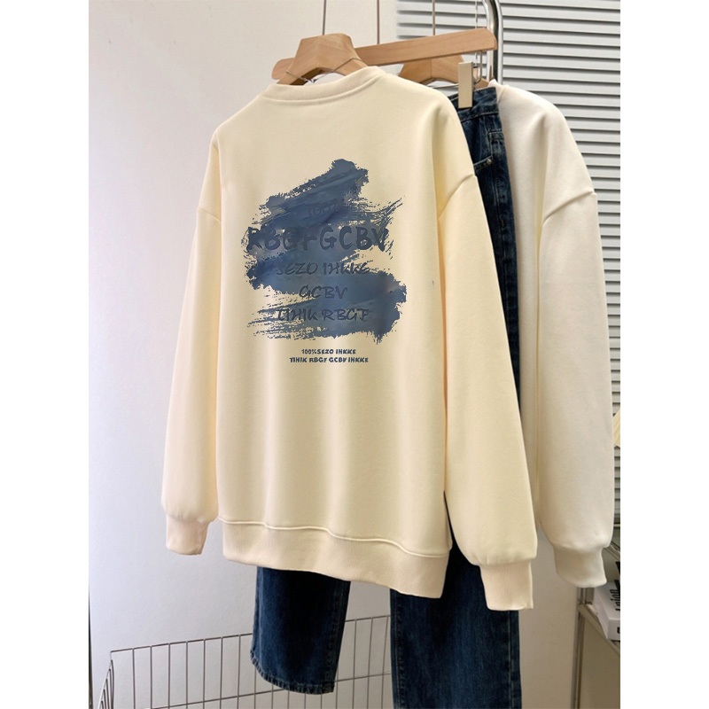 Jual Forteid Sweater Lengan Panjang Oversize Street Style Korean Style ...