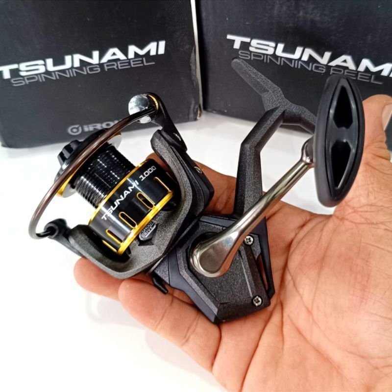Jual reel iroly tsunami SW seal 1000-6000 power handle | Shopee Indonesia