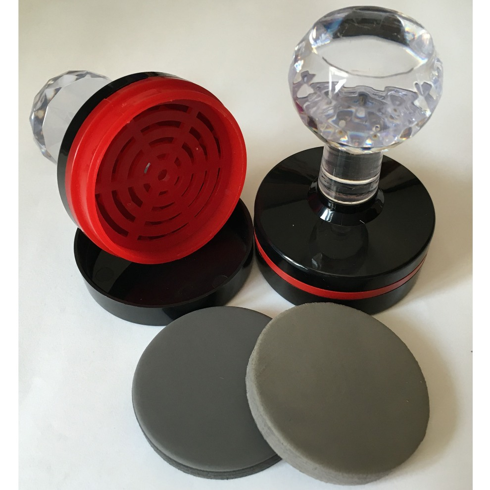 Jual Gagang Stempel Flash Bantalan Stempel Karet Kristal Fotosensitif ...