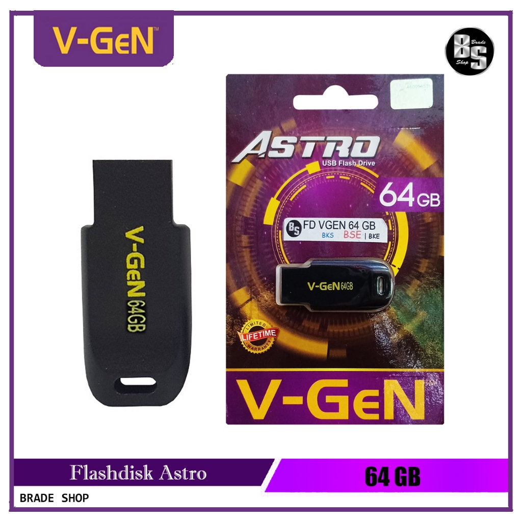 Jual Flashdisk Vgen 64 GB - 32 GB - 16 GB - 8 GB V-gen Flashdisk Astro ...