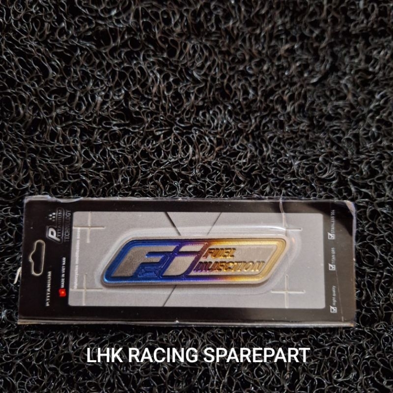 Jual Emblem titanium tulisan F1 honda new model | Shopee Indonesia