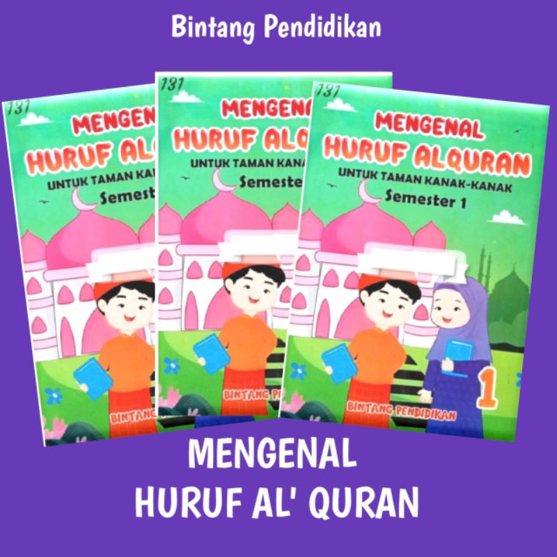 Jual Original | Buku Mengenal Huruf Al'Quran ~ Buku TK dan Paud | Shopee Indonesia
