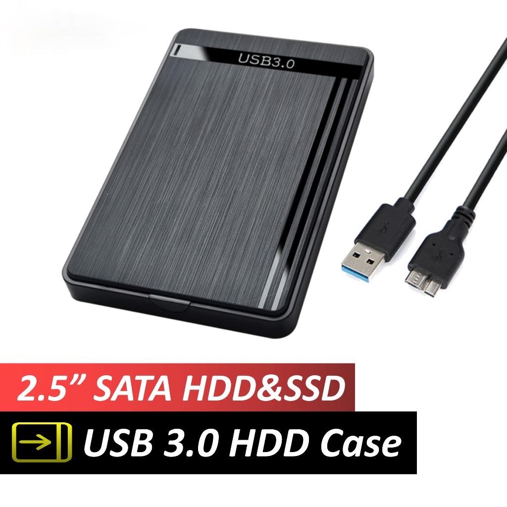 Jual Casing Hardisk & SSD External USB 3.0 / Case HDD Enclosure 2.5” SATA Dengan Kabel Garansi 1 ...