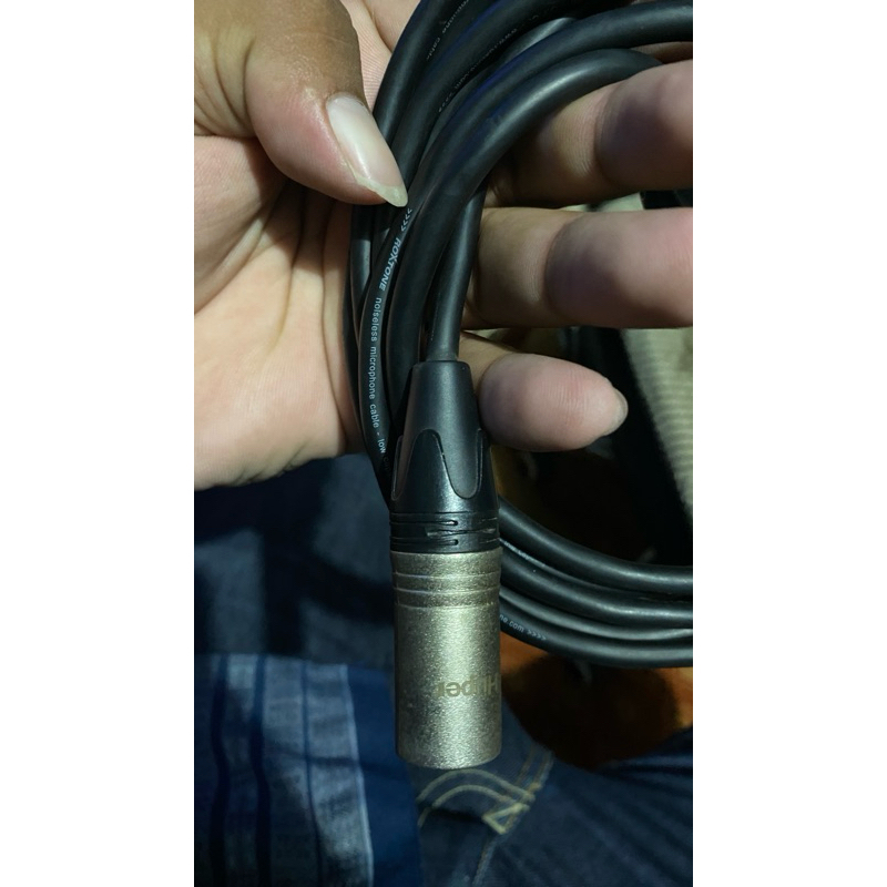 Jual kabel xlr canare dan conector huper 3 meter | Shopee Indonesia