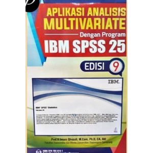 Jual Buku SPSS 25 SKRIPSI : APLIKASI ANALISIS MULTIVARIATE DENGAN PROGRAM IBM SPSS 25 EDISI 9 ...