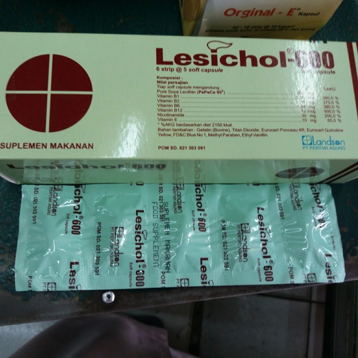 Jual Lesichol 600 mg strip | Shopee Indonesia