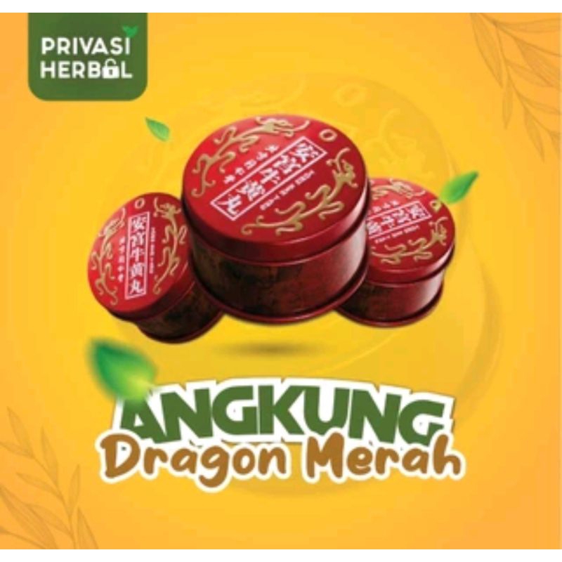 Jual Obat Stroke || Angkung " Naga Merah " (Original) 1 Kaleng | Shopee ...