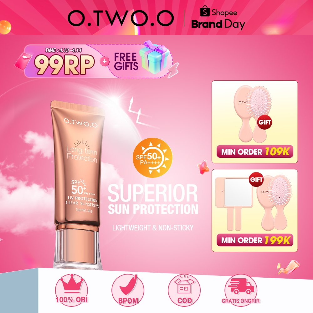 Jual O.TWO.O Sunscreen SPF50 PA++++ Refreshing Oil-Free Formula UV Sun ...