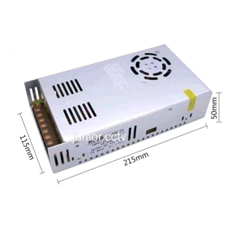 Jual Adaptor Power Supply Cctv 12V 40A Power SuplySwiching 40 Amper 12 ...