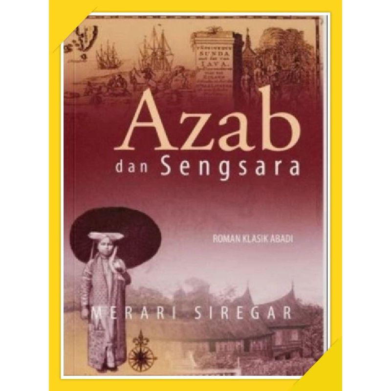 Jual Novel Roman Klasik Karya Merari Siregar , Azab Dan Sengsara ...