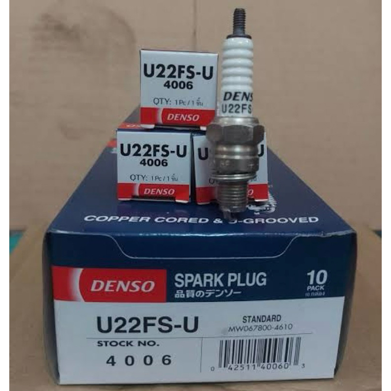Jual Busi Denso U22FS-U (Busi Motor Mio, Xride, Jupiter Z, Vega ZR ...