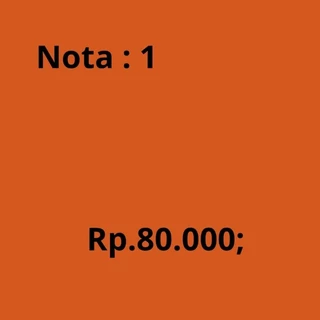 Jual Nota Custom Terlengkap & Harga Terbaru Mei 2024 | Shopee Indonesia