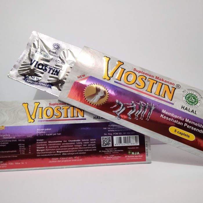 Jual VIOSTIN FC KAPLET | 1 STRIP ISI 5 TABLET | Shopee Indonesia