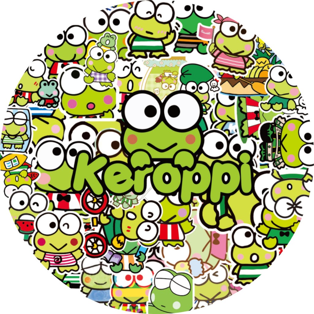 Jual 100 pcs STIKER MINI KEROPI STICKER PACK ANTI AIR | WATERPROOF ...