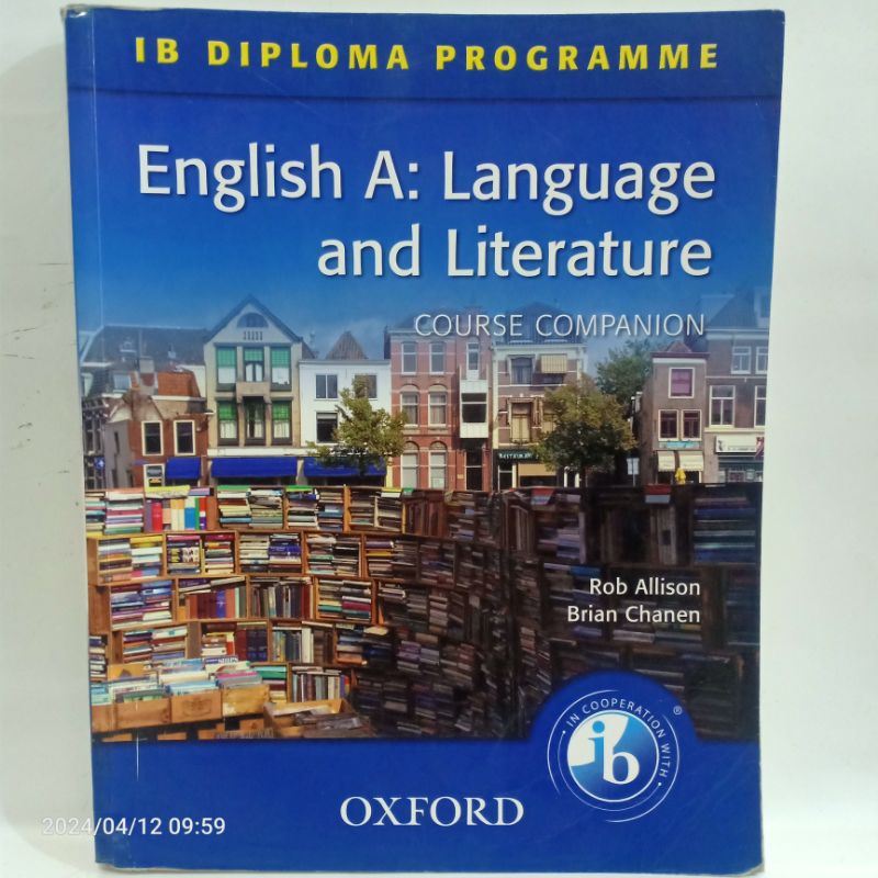 Jual ORIGINAL BUKU IMPORT ENGLISH A LANGUAGE AND LITERATURE COURSE ...