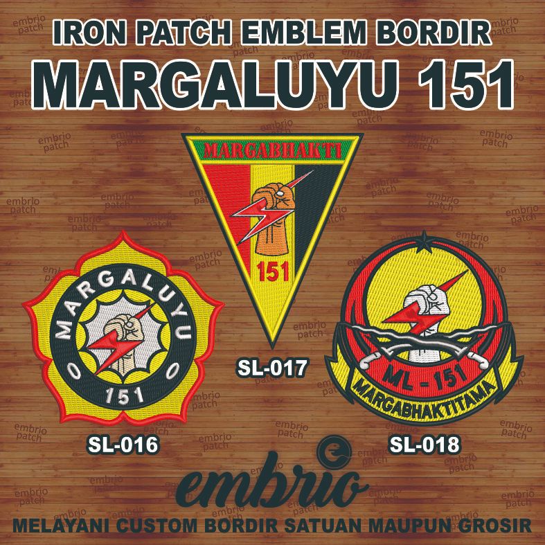 Jual Emblem MARGALUYU 151 patch bordir bet seragam silat pangsi ...