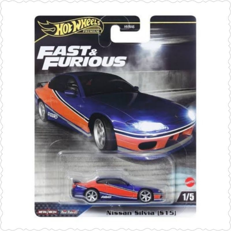 Jual Hot Wheels Nissan Silvia S15 Monalisa Fast and Furious FNF MIX F ...