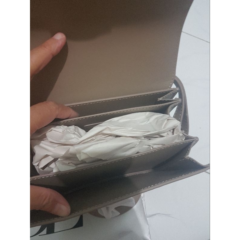 Jual VBE x Patricia Stephanie - Calf Grey Bag ( new with box and ...