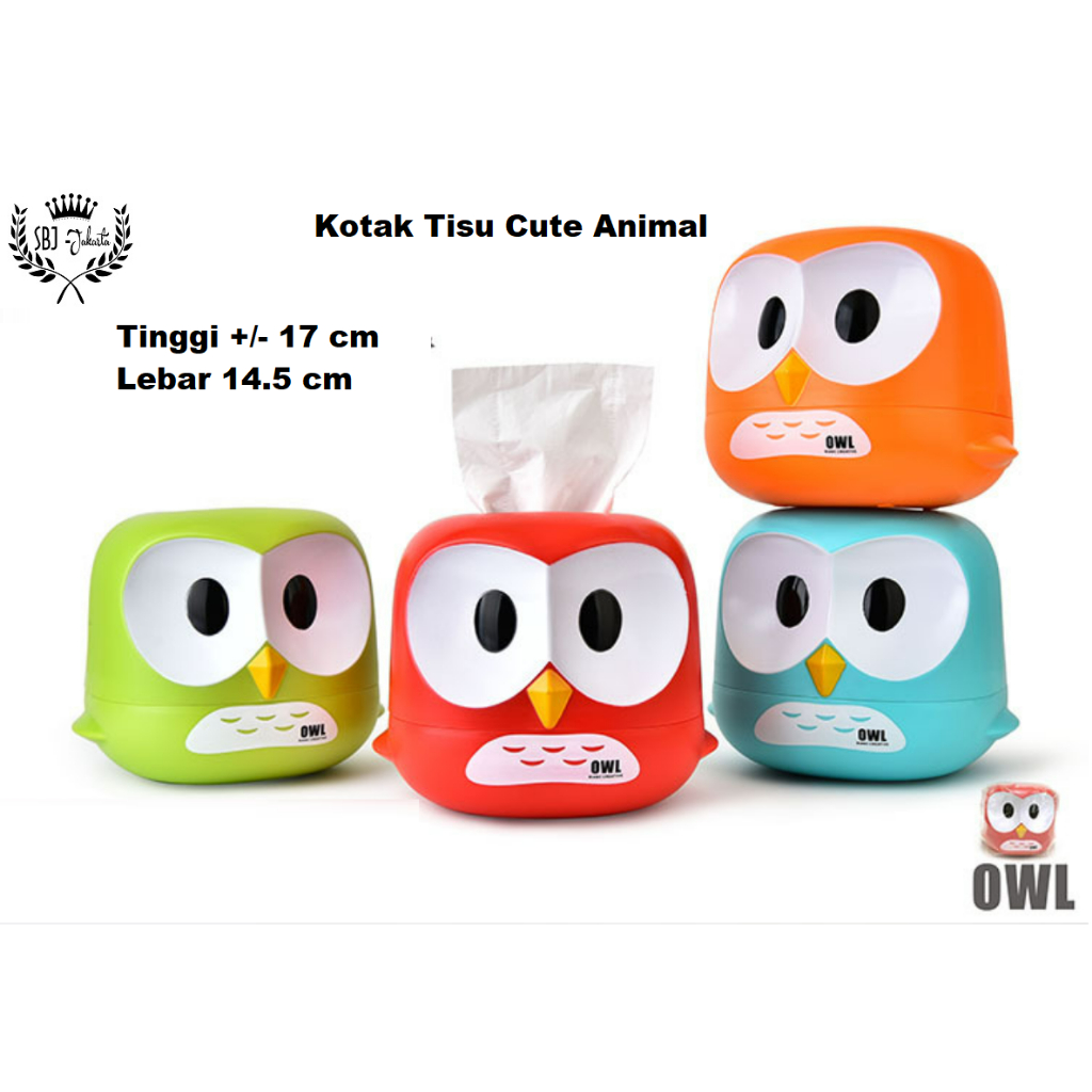 Jual Tempat Tisu Kotak Tisu Tissue Cute Animal Series Tissue Box ...
