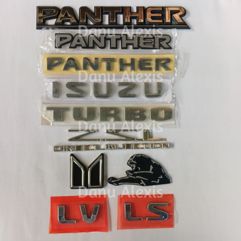 Jual Emblem Logo Isuzu Panther / Emblem Logo Panther Lama | Shopee ...