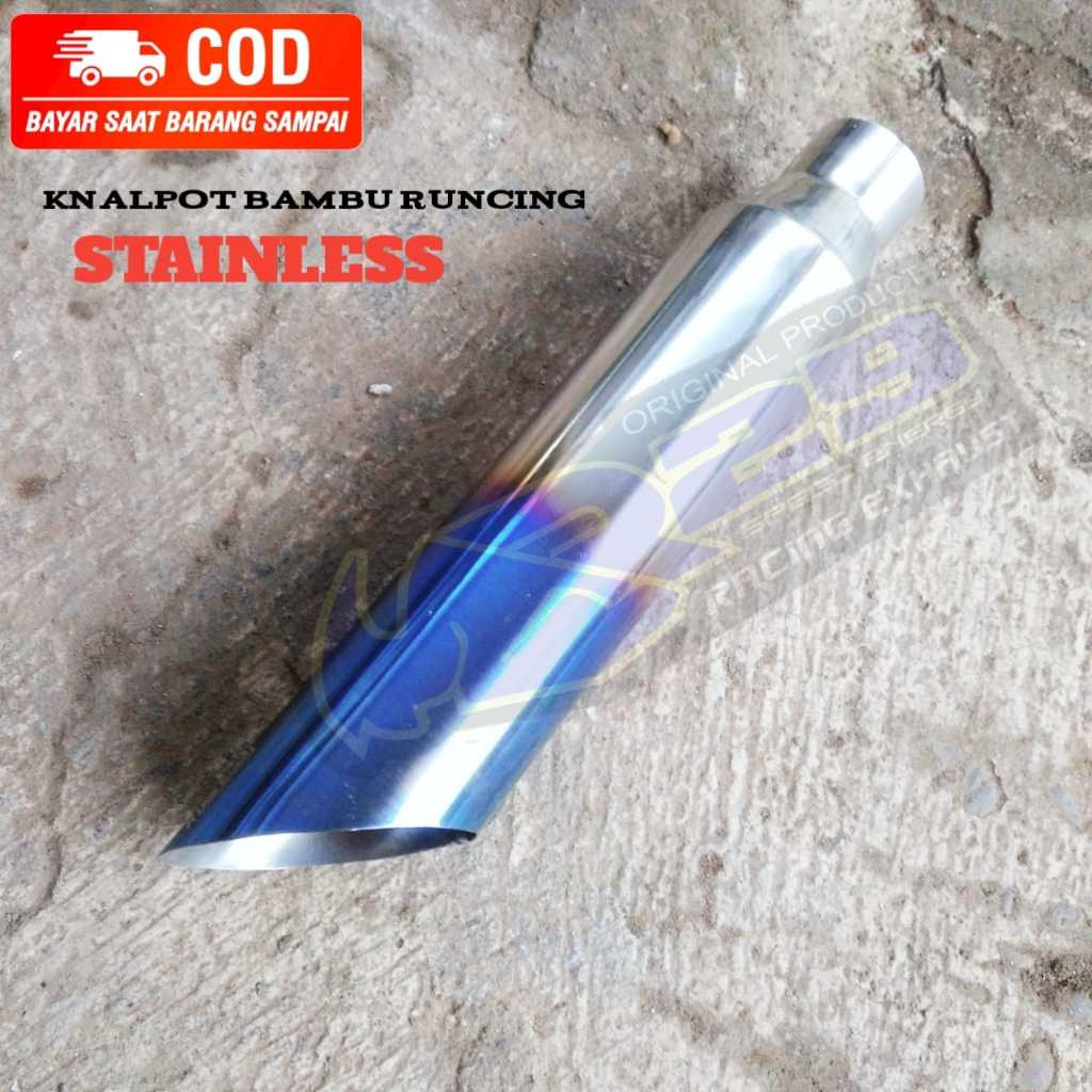 Jual KNALPOT BAMBU RUNCING AVANZA XENIA RUSH TERIOS COROLLA DX APV ...