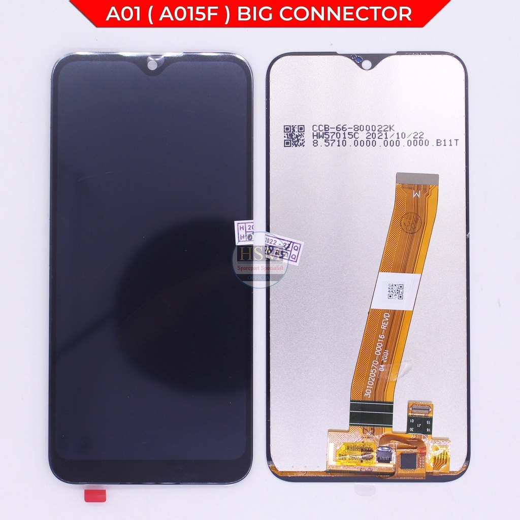 Jual LCD SAMSUNG GALAXY A01 2020/A015F BIG CONNECTOR FULLSET TOUCHSCREEN ORI OEM | Shopee Indonesia